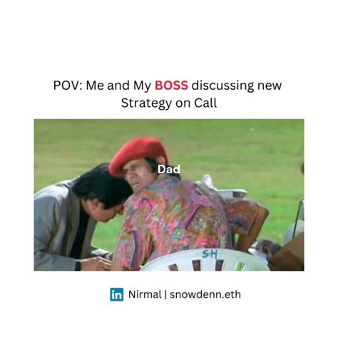 Video Prahlad Saw On Linkedin Meme Web3 Blockchain Developer Technology