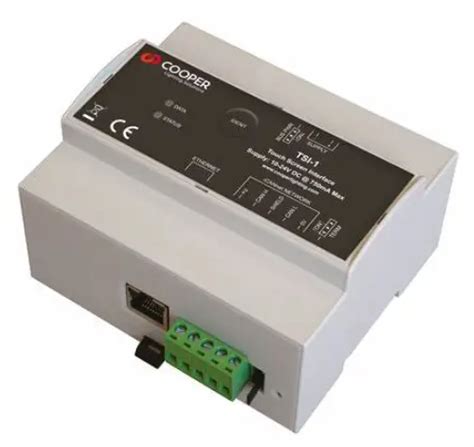 Cooper Lighting Solutions Tsi 1 Na Wavelinx Wired Touchscreen Interface