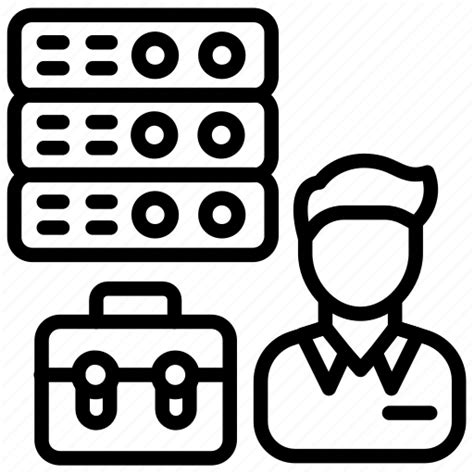 Employee Database Data Business Icon Download On Iconfinder