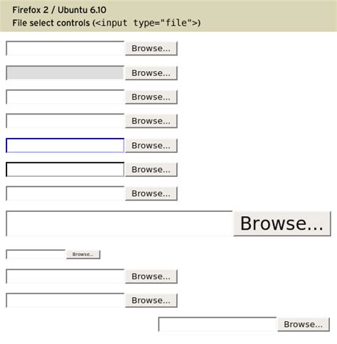 Styling File Select Controls With Css 456 Berea Street