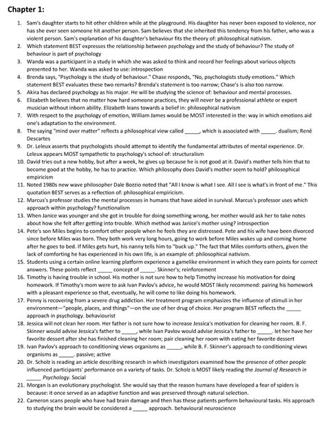 Psyc Learning Curve Chapter Questions Chapter Sam S Babe Starts To Hit Other