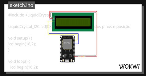 Display Lcd Copy Wokwi Esp32 Stm32 Arduino Simulator
