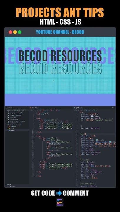 Tips Coding Proyectos Programacion Free Html Javascript Youtube