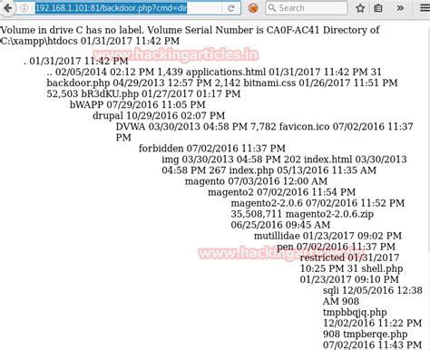 Shell Uploading In Web Server Through Phpmyadmin Hacking Articles