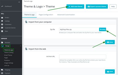 How To Install The Prestashop Theme Manually With Template In