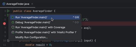 Tutorial Debug Your First Java Application Intellij Idea Documentation