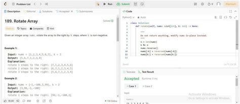 Priyal Singhal On Linkedin 🌟 Day 5 Rotate Array Problem Solved 🚀 On Day 5 Of My 30 Day Dsa