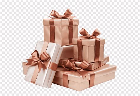 장식 상자 선물 리본 금 선물 기타 인사말 카드 Png Pngegg