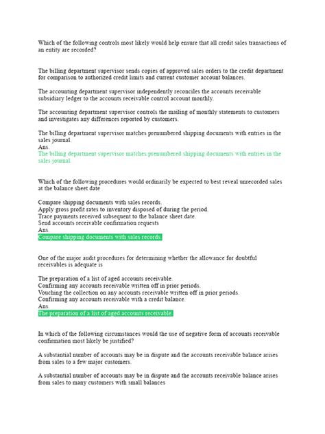 Performing Substantive Tests Of Transactions And Balances Pdf Transaction Account Banks