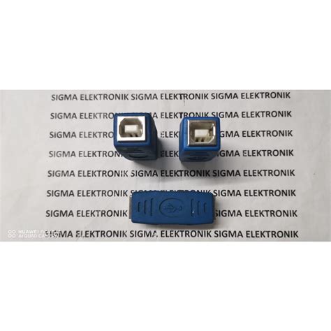 Jual GENDER USB B FEMALE TO USB B FEMALE HARGA PER 1 PCS Shopee Indonesia