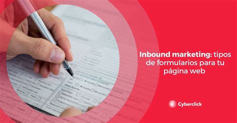Inbound Marketing Tipos De Formularios Para Tu Página Web