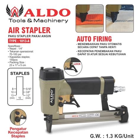 Jual Air Stapler Auto Firing 1013 A Air Stapler Pakai Angin Air