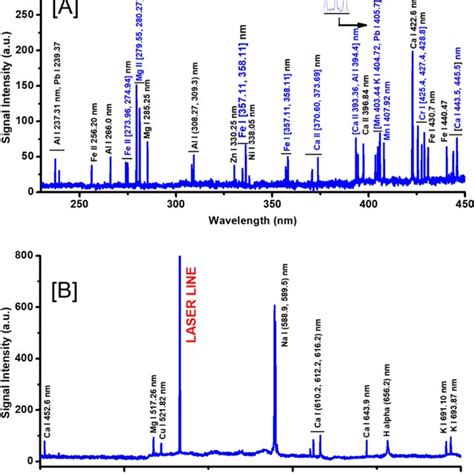 A B Libs Representative Spectrum From S 5 Download Scientific Diagram