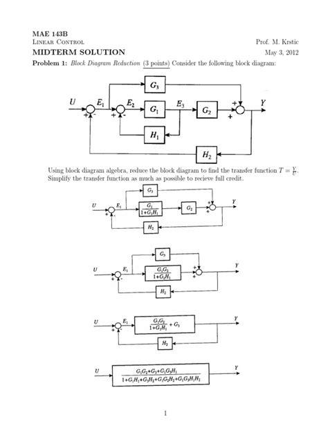 Midterm 12 Sol Pdf Equations Function Mathematics