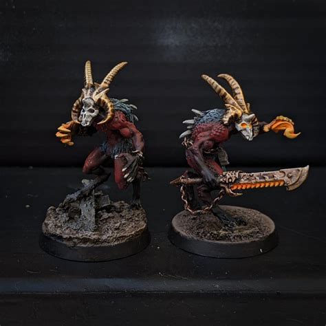 Completed Lesser Daemon Conversions R Chaosdaemons40k