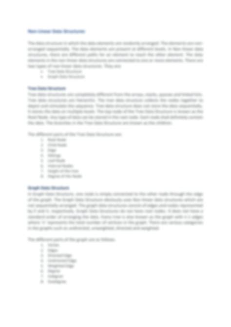 Solution What Is Data Structure Types Classifications And Applications