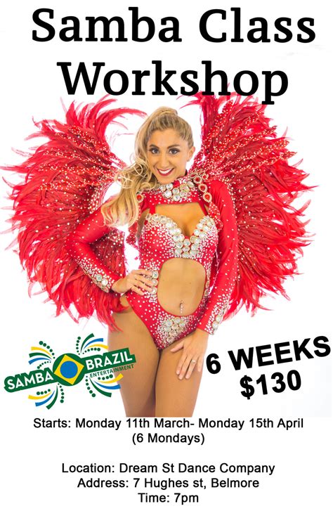 Samba Classes Samba Brazil Entertainment