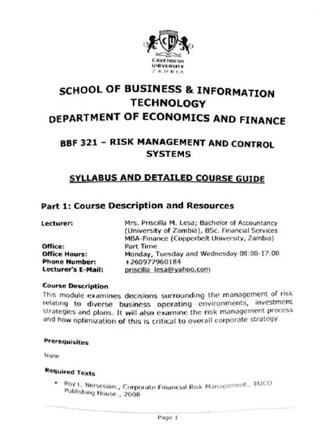 Module Descriptor Pdf