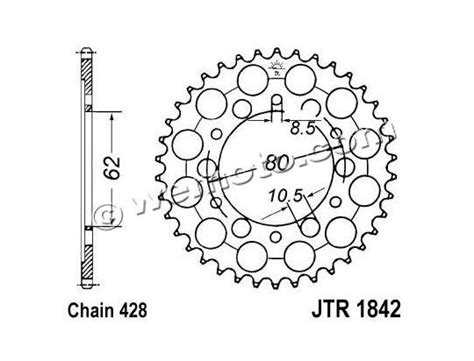Sprocket Rear Plus 1 Tooth Jt Check Chain Length Yamaha Ag 200