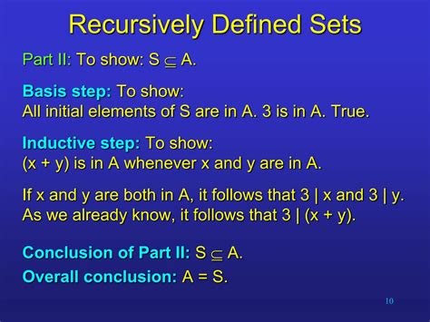 Recursive Definitions In Discrete Mathmatcspptx