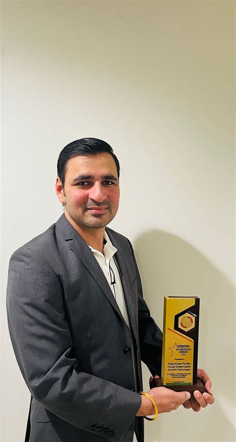 Mr Dileep Pandiya Indian Achievers Forum