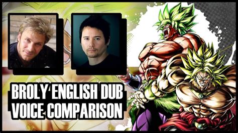 【dbz And Dbs】brolys English Dub Voice Comparison Vic Mignogna