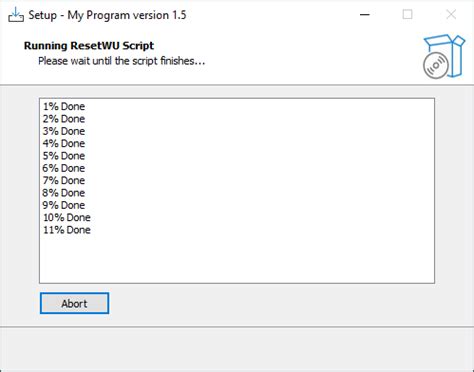 Pascalscript Create A Button On Inno Setup Custom Wizard Page To Interrupt An Program Executed