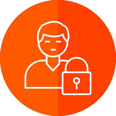 Authorization Manager Line Yellow White Icon 44109371 Vector Art At