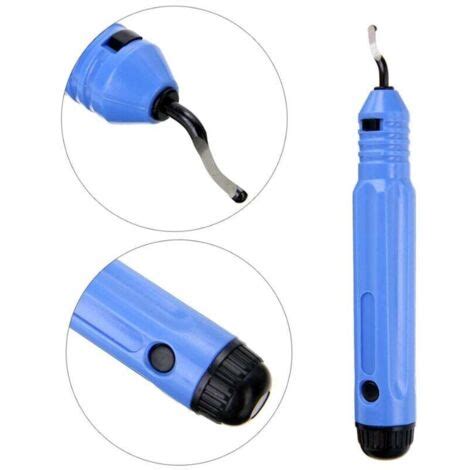 Ymyny Ebavureur Outil Débavurage Burr Remover Avec 10 Bs1010 Lames De