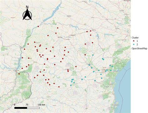 Precipitation Clusters Spatial Distribution Download Scientific Diagram