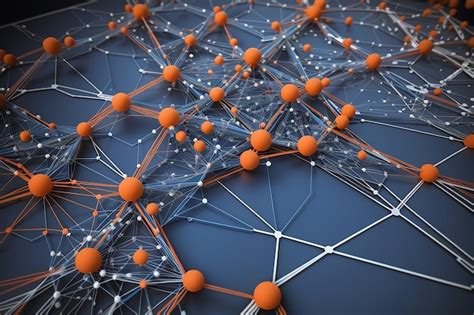 Premium Ai Image A Complex Network Of Interlocking Lines And Grids