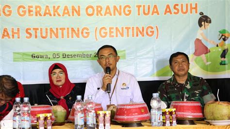 Peluncuran Program Genting Bkkbn Sulsel Ajak Seluruh Pihak Terlibat