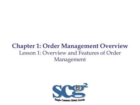 PPT Oracle I Training Manual Order Management PowerPoint Presentation ID