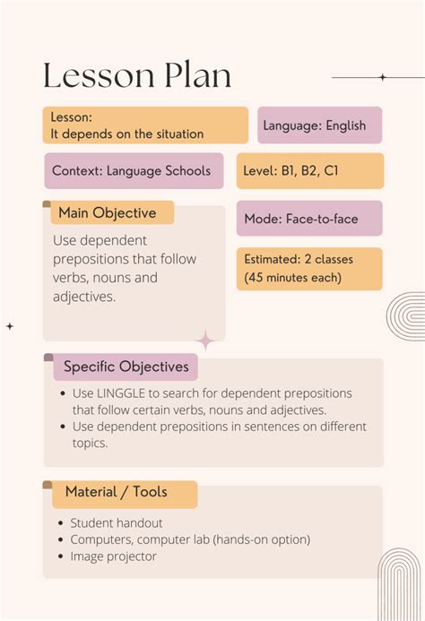 Lesson 1 Plan Using Language Data To Learn About Language A Teachers