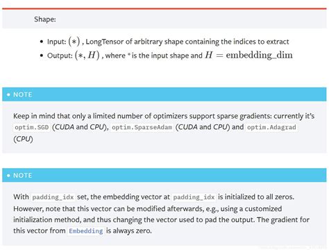 Pytorch Embedding层详解（从原理到实战） Csdn博客