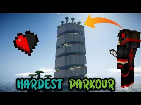 Insane Parkour Challenge In Minecraft With Half Heart 😱😱 Youtube