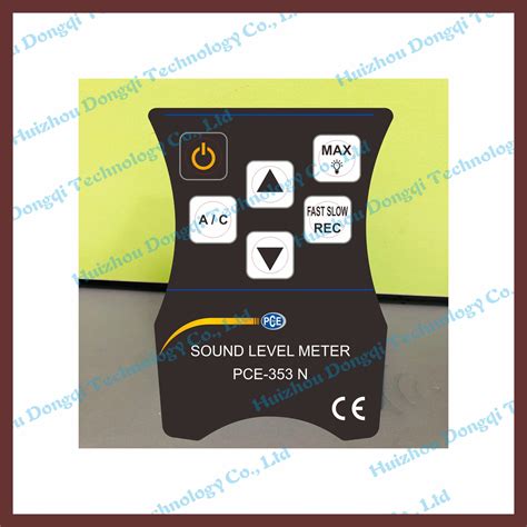PVC Membrane Switch Front Panel PVC Keypad Epoxy Sticker LED Membrane Switch And Membrane Switch