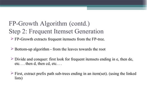 The Comparative Study Of Apriori And Fp Growth Algorithm