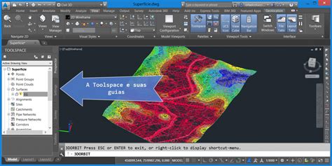 A Toolspace E A Guia Survey Do Civil 3d Mundo Aec Autodesk