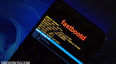 Fix Fastboot Error Failed To Boot Into Userspace Fastboot