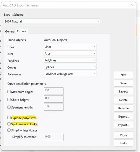 Remove Points On Polyline For Exporting Rhino Mcneel Forum