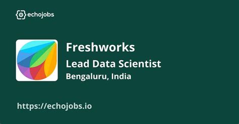 Freshworks Is Hiring Lead Data Scientist Bengaluru India Spark Python Machine Learning