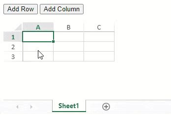 Work With Rows And Columns JavaScript Spreadsheet SpreadJS