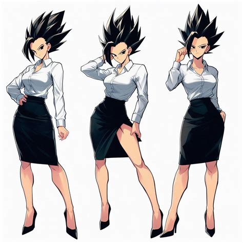 Buisiness Woman Vegeta By Malitamen On Deviantart