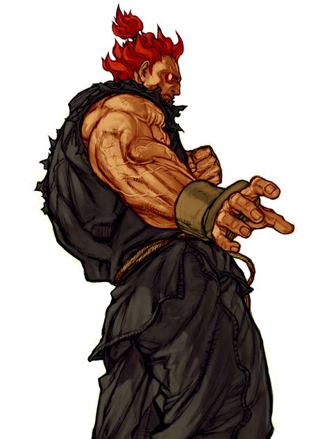 Akuma Gouki Street Fighter Art Gallery