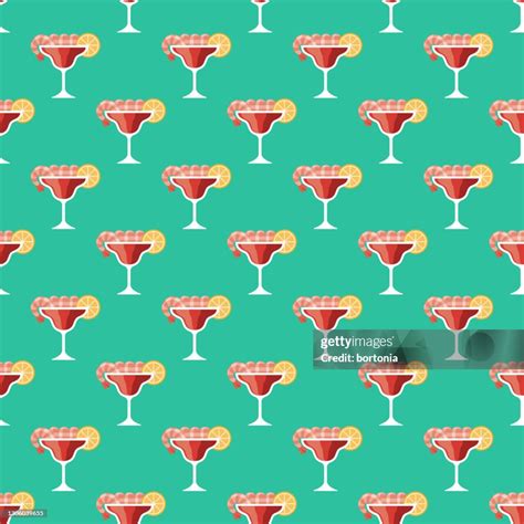 Shrimp Cocktail Pattern High Res Vector Graphic Getty Images