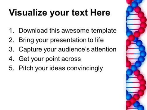 Dna Structure Science PowerPoint Templates And PowerPoint Themes 0412