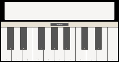 Piano Codesandbox