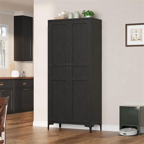 Tall Pantry Cabinetkitchen Pantry Storage Cabinets With 2 Door And