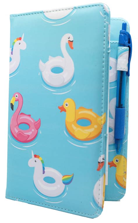 Summer Pool Floaties Ducks 8 X 5 Server Book
